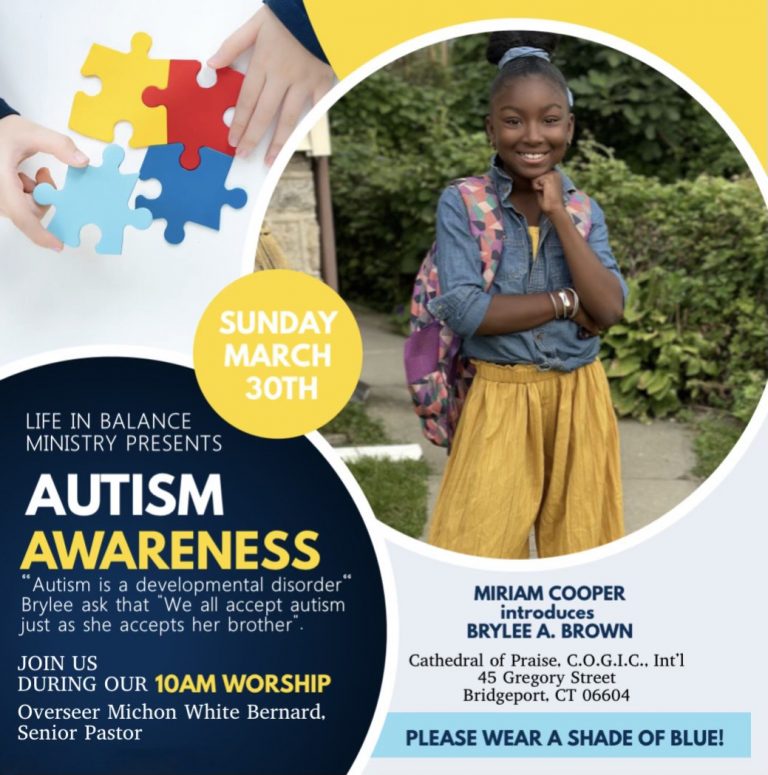 Autism Awareness Day – Cathedral of Praise C.O.G.I.C., Int'l