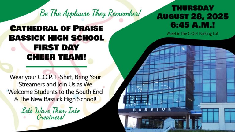 Bassick High School 1st Day Cheer Team! – Cathedral of Praise C.O.G.I.C ...